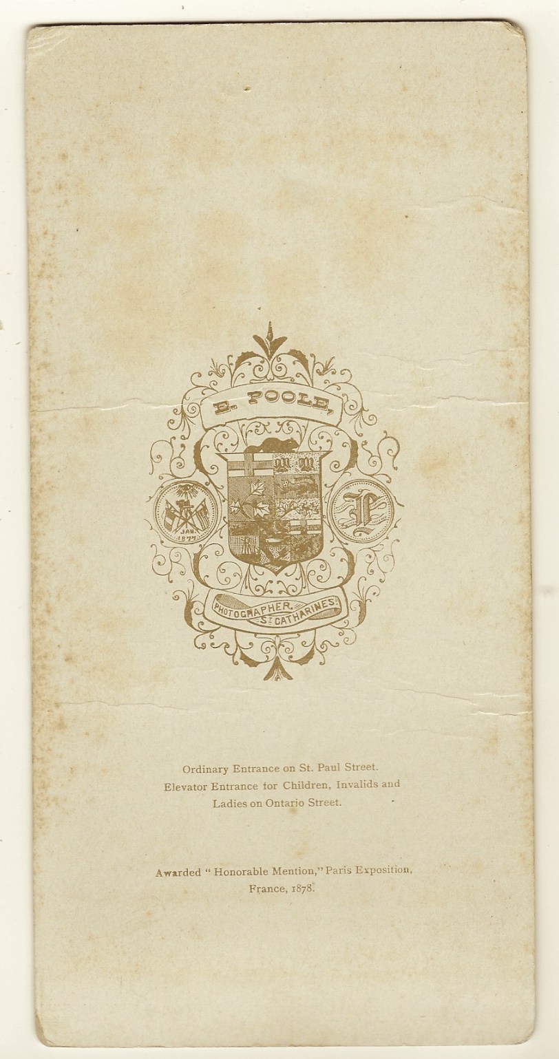 Photographer: Poole | THE CABINET CARD GALLERY
