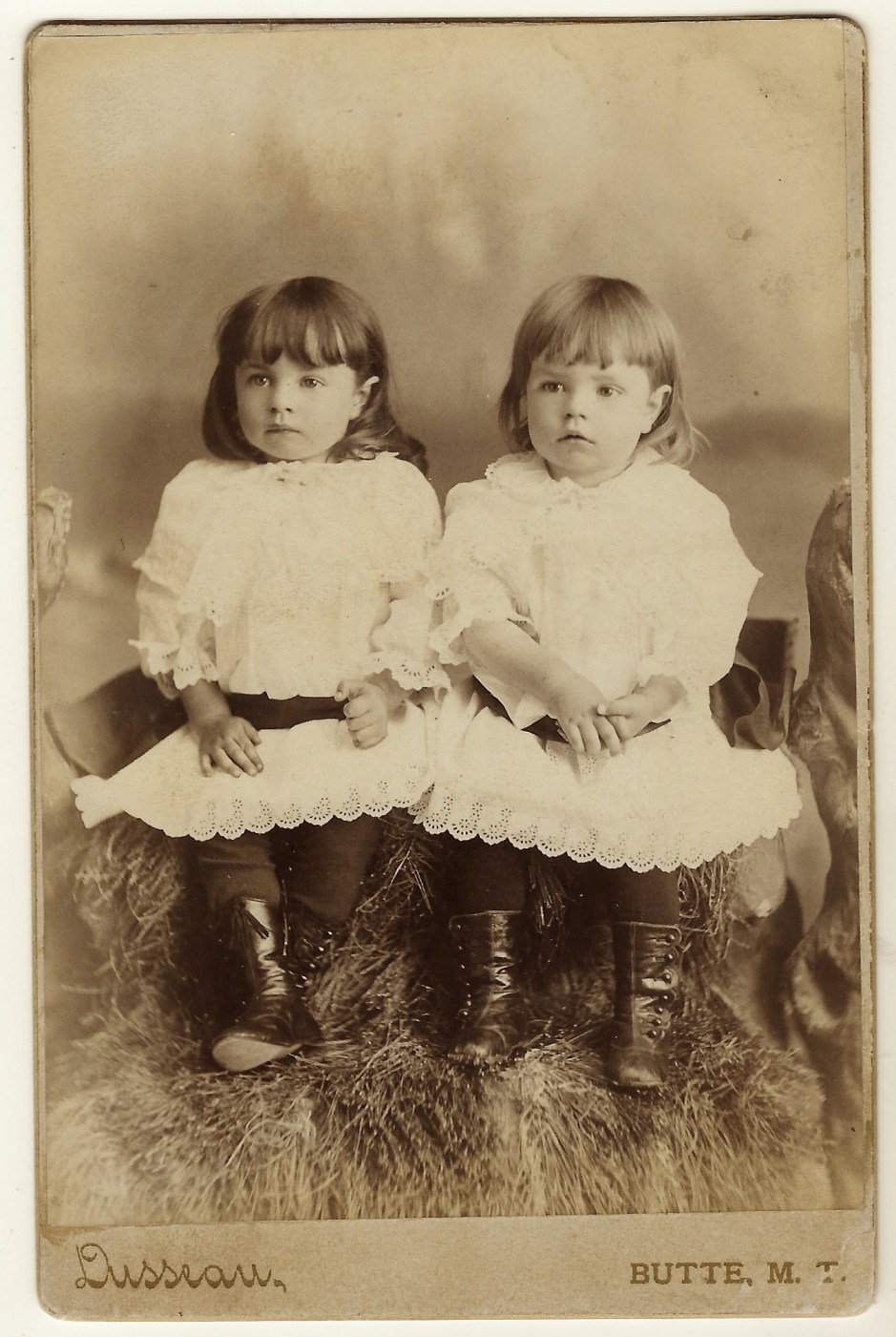 PORTRAIT OF TWO ADORABLE LITTLE GIRLS IN BUTTE, MONTANA | THE CABINET ...