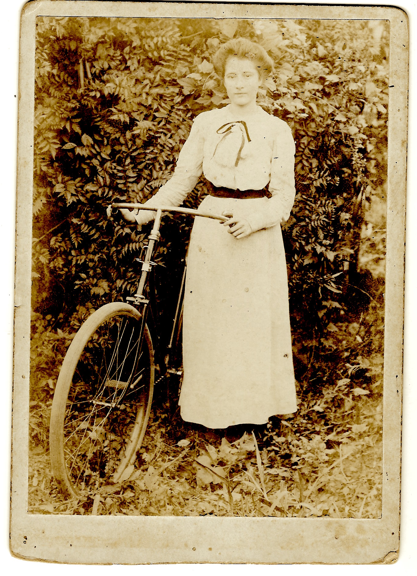MISS MATTIE LOVEDAY AND HER BICYCLE IN WASHINGTON D.C. | THE CABINET ...