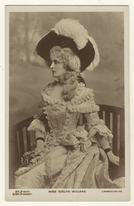 PORTRAITS OF EVELYN MILLARD: SHAKESPEARIAN STAGE ACTRESS (VINTAGE RPPC ...