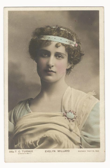 PORTRAITS OF EVELYN MILLARD: SHAKESPEARIAN STAGE ACTRESS (VINTAGE RPPC ...
