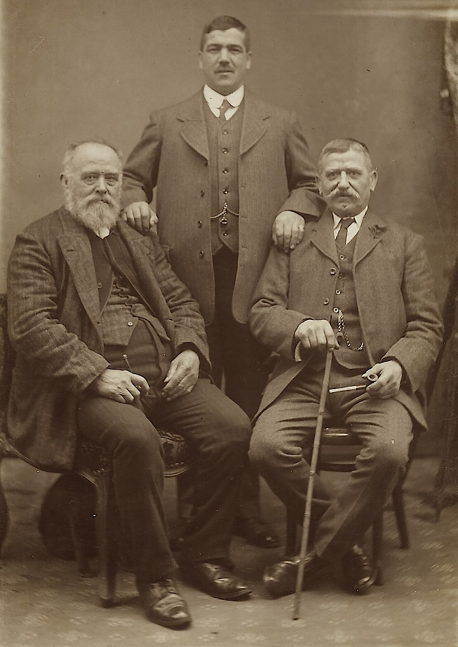 THREE ELEGANTLY DRESSED AND DISTINGUISHED LOOKING GENTLEMEN | THE ...