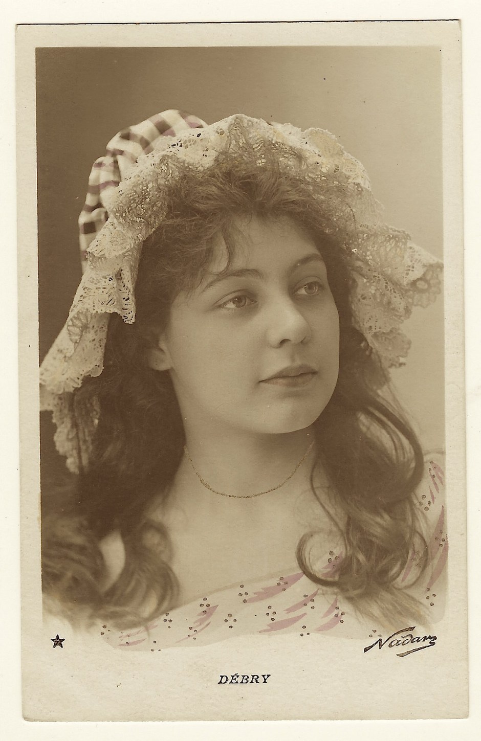 MISS DEBRY : PORTRAIT OF A PERFORMER BY THE CELEBRATED FRENCH ...