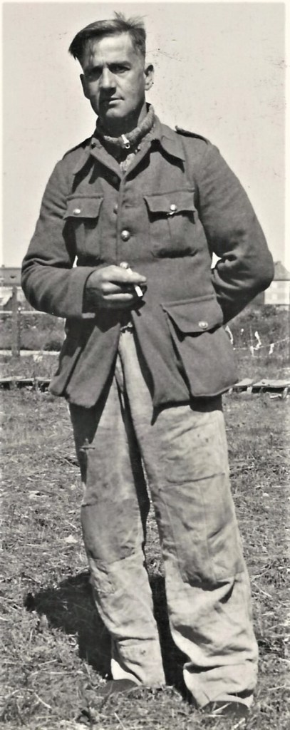 PORTRAIT OF A HANDSOME PRISONER OF WAR (POW) : WORLD WAR II : STALAG 1A ...