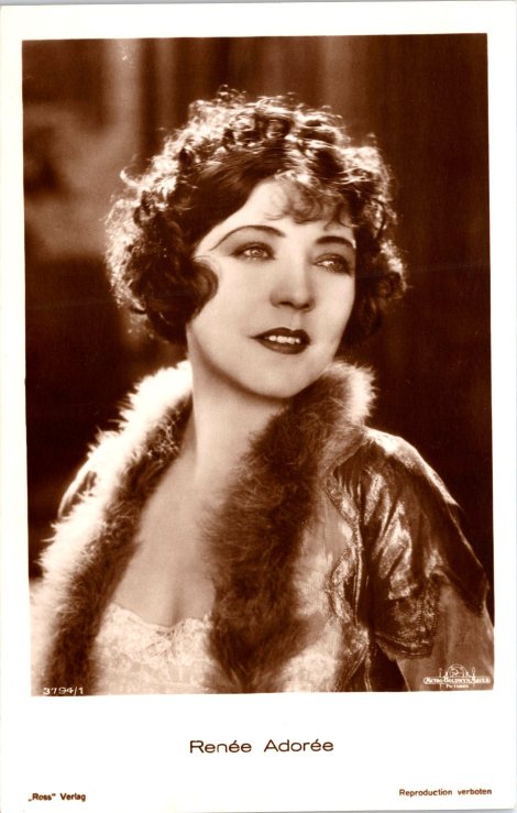 RENEE ADOREE : HOLLYWOOD SILENT & “TALKIE” FILM STAR : TRAGIC DEATH AT ...